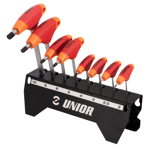Unior Hexagonal Head Screwdriver with T Handle Set with Stand – Cycle ...