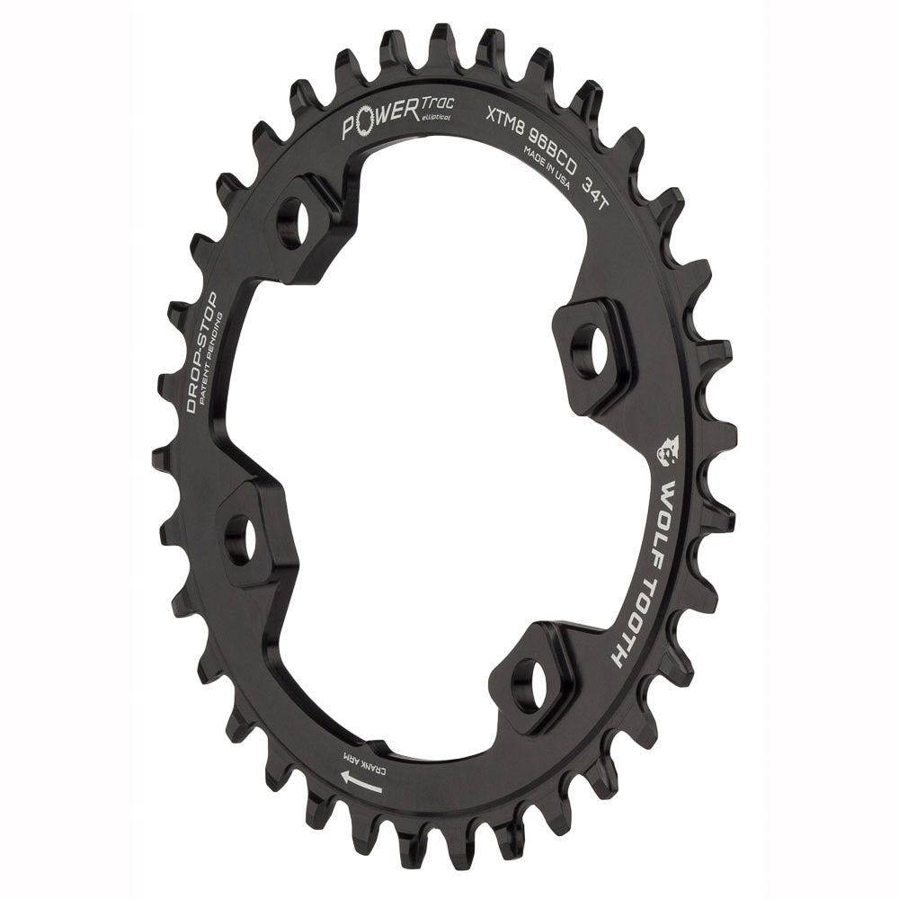96 BCD XT M8000 OVAL DROP-STOP CHAINRING – Cycle Science NZ