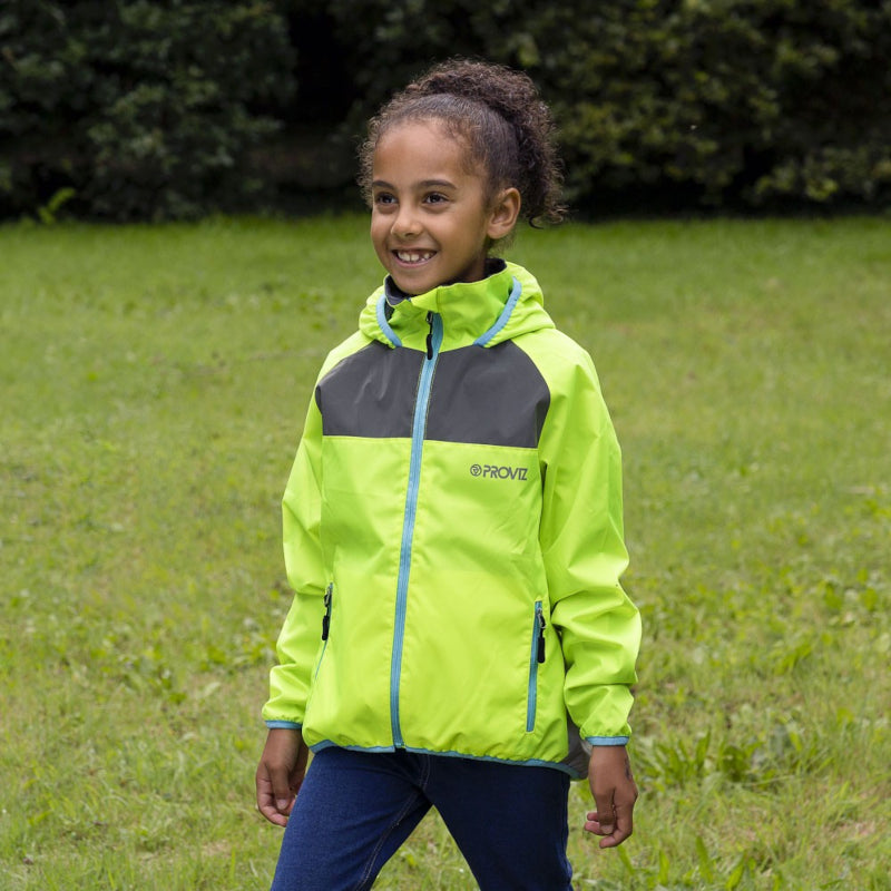Proviz Nightrider Kids Fleece-Line Jacket Yellow – Cycle Science NZ